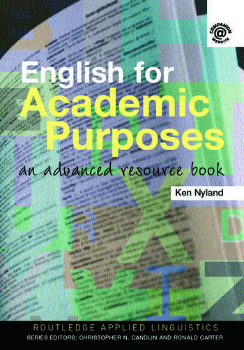 English For Academic Purposes An Advanced Resource Book 1st Edition