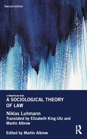 A Sociological Theory of Law - 2nd Edition - Martin Albrow - Niklas Lu
