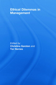 Ethical Dilemmas in Management - 1st Edition - Christina Garsten - Tor
