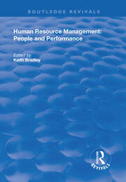Human Resource Management: People and Performance - 1st Edition - Keit