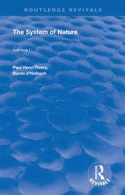 The System of Nature: Volume 1 - 1st Edition - Paul Henri Thiery - Rou