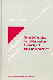 Several Complex Variables and the Geometry of Real Hypersurfaces - 1st