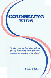 Counseling Kids - 1st Edition - Donald L. Peters - Routledge Book