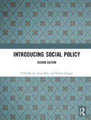 Introducing Social Policy - 2nd Edition - Cliff Alcock - Guy Daly - Ed